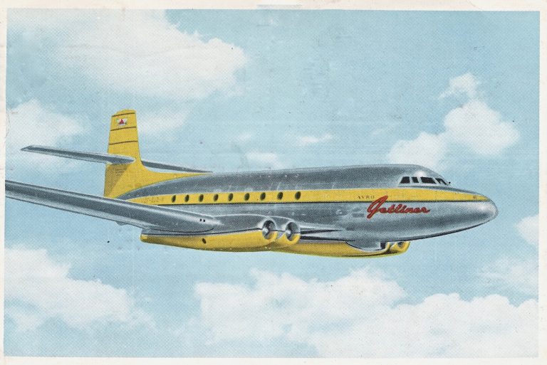 First Generation Pure Jet Commercial Aircraft on Postcards - World ...
