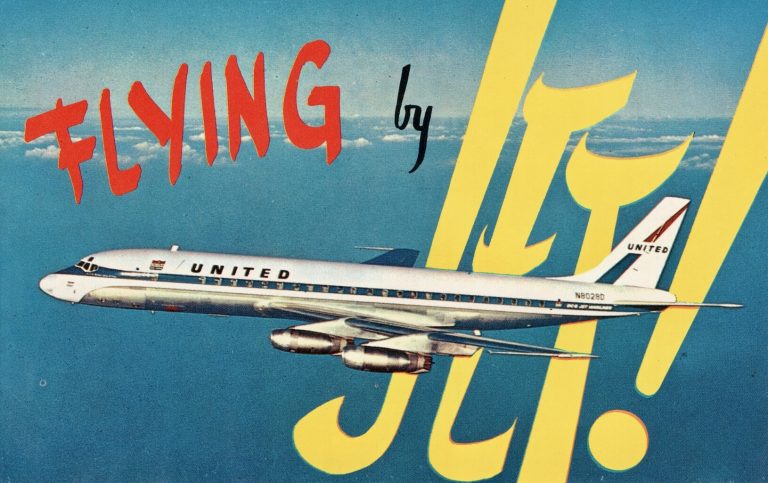 First Generation Pure Jet Commercial Aircraft on Postcards - World ...