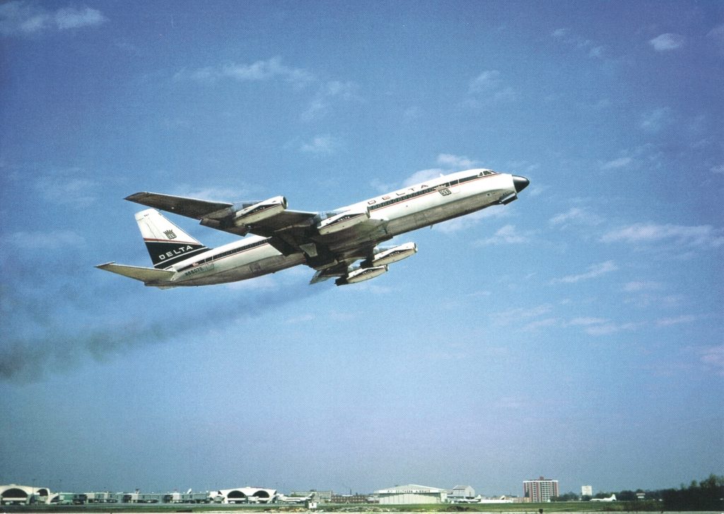 First Generation Pure Jet Commercial Aircraft on Postcards - World ...