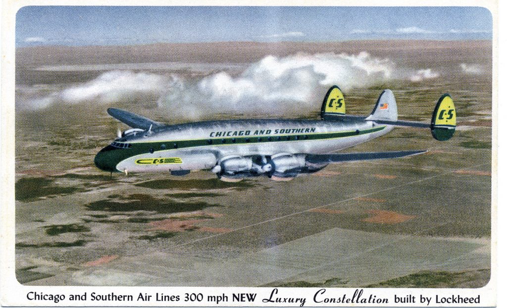 Delta Air Lines and Predecessors on Postcards - World Airline ...