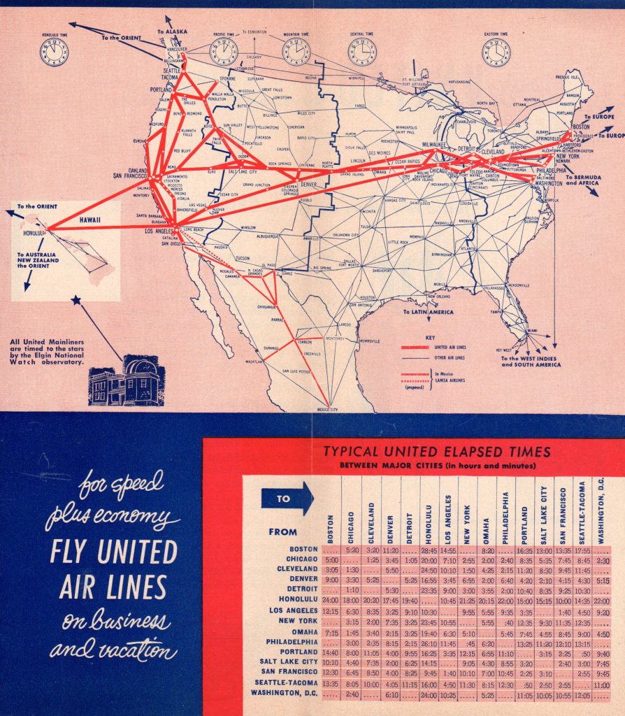 Timetables from the Past - World Airline Historical Society
