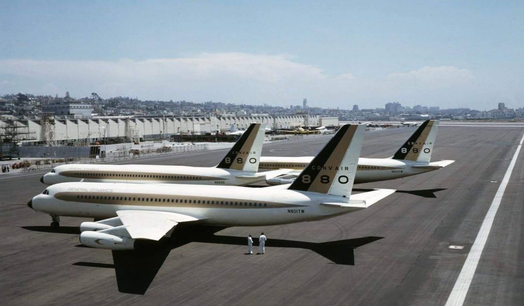 Convair 880 Ship One - World Airline Historical Society
