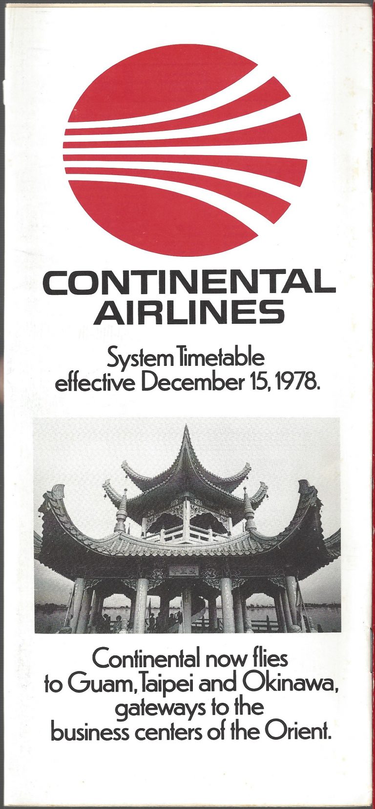 Airline Timetables Archives - World Airline Historical Society