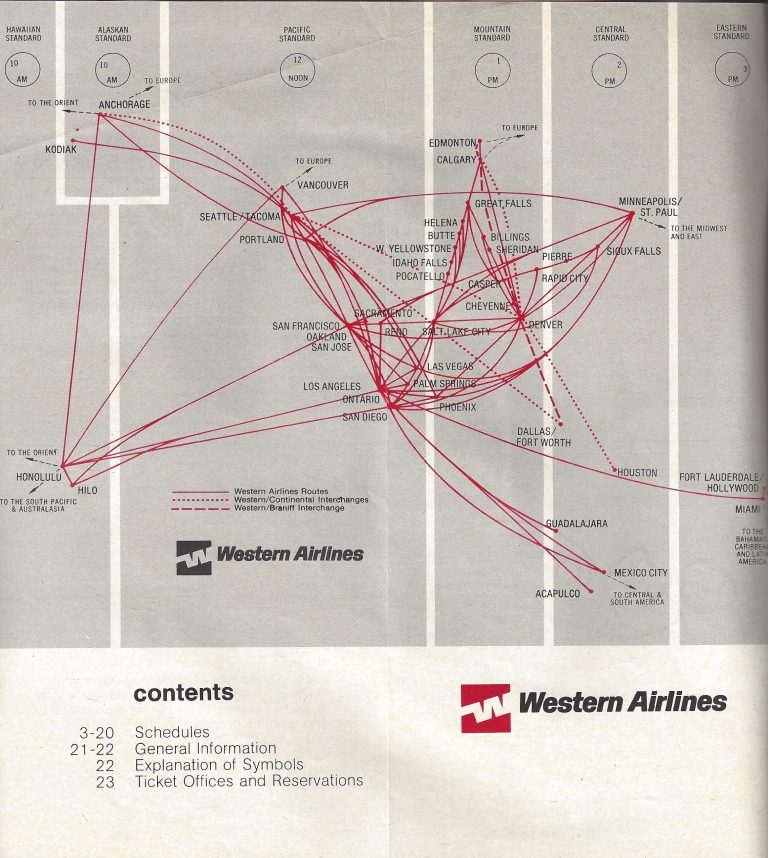 Airline Timetables - World Airline Historical Society