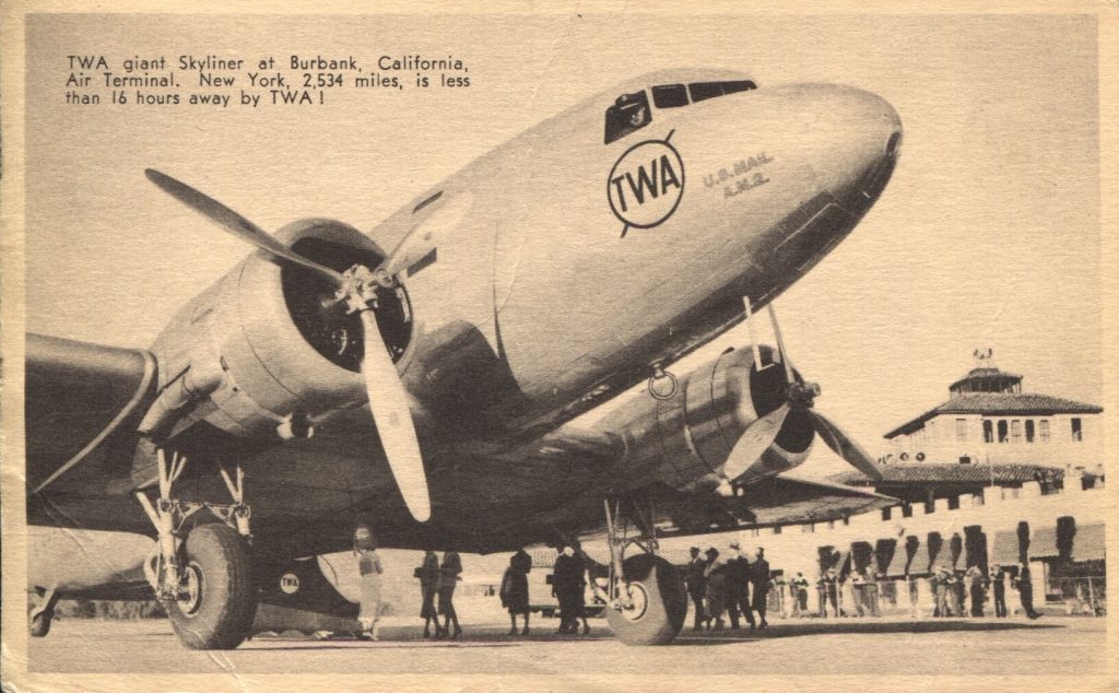 TWA – Trans World Airlines on Postcards - World Airline Historical Society