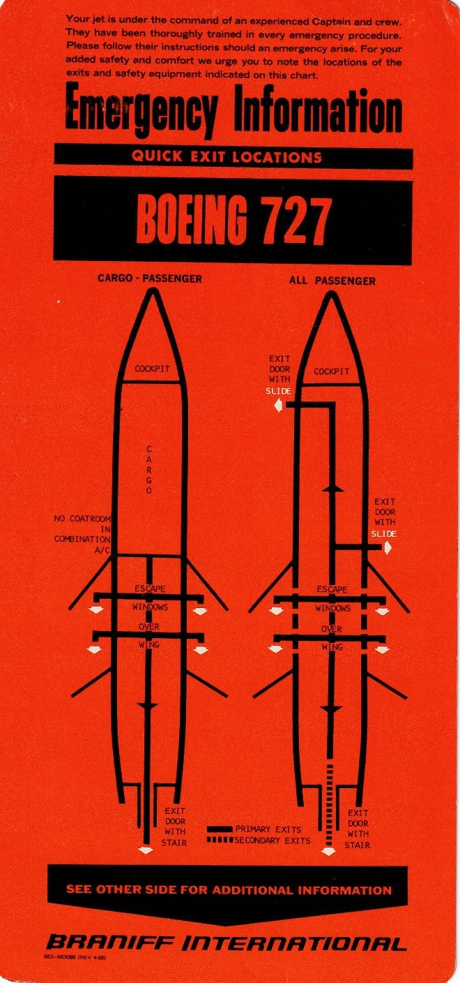 Safety Cards Archives - World Airline Historical Society